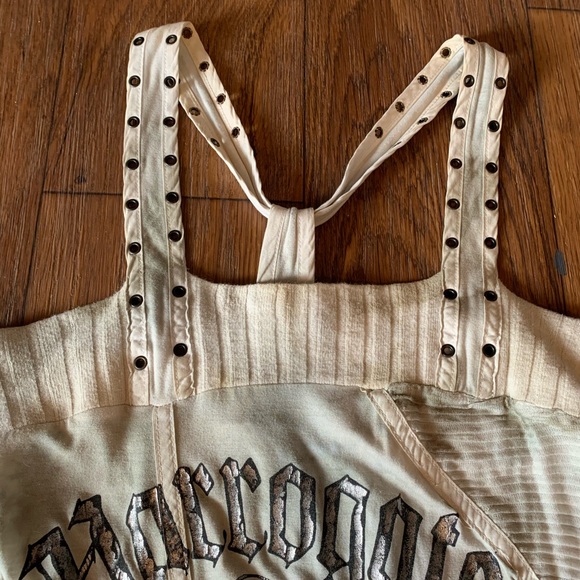 Salvage | Tops | Salvage Brand Tank With Cute Distressededgy Look ...